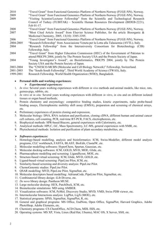 MTH Khan CV-Detailed Oct10-2015 | PDF