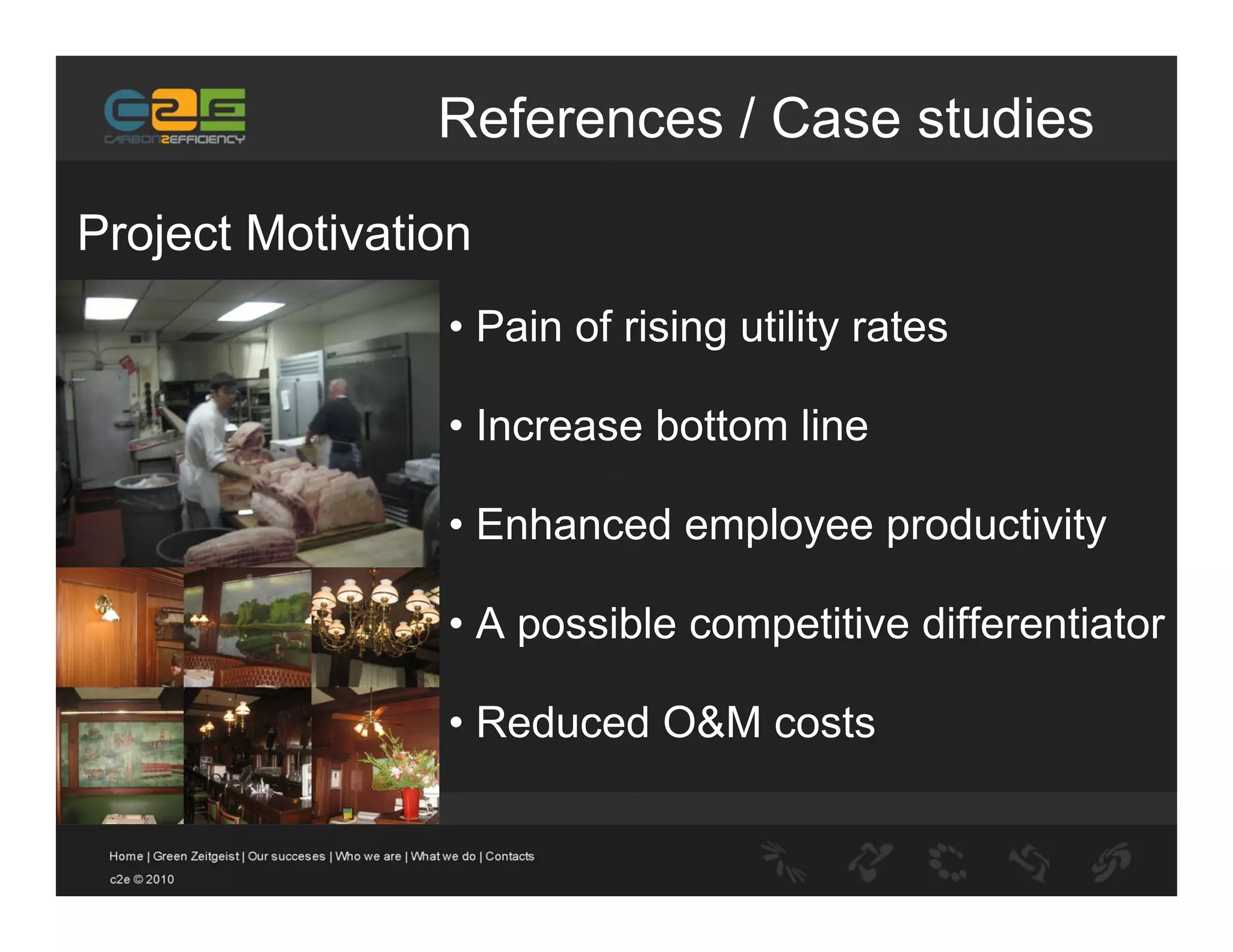 c2e restaurant | PDF