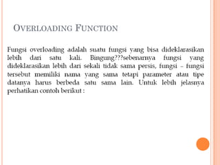 Konsep Overloading Java | PDF