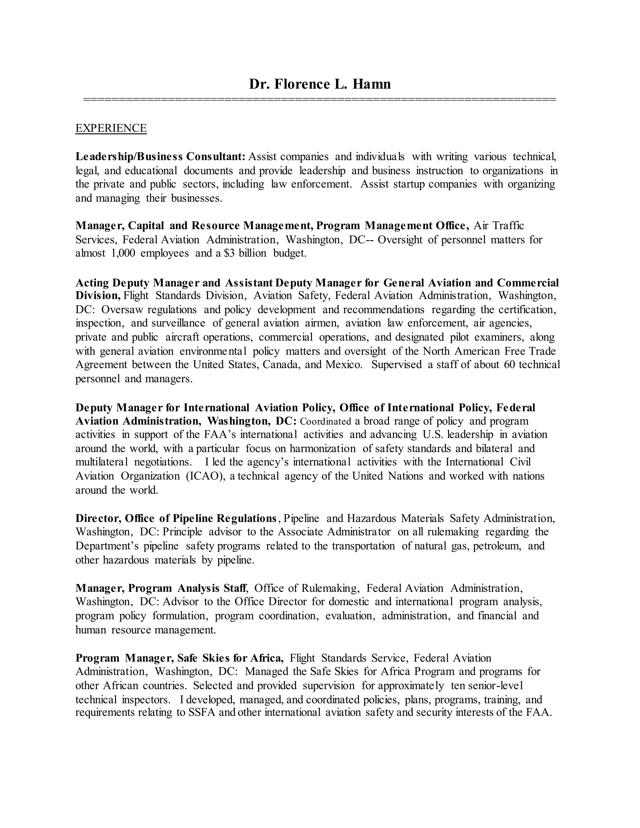 Hamn 2016_Resume_LinkedIn | DOCX