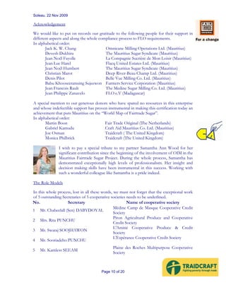 01 Welcome to Sweet Fairtrade Sugar Mauritius v2 | PDF