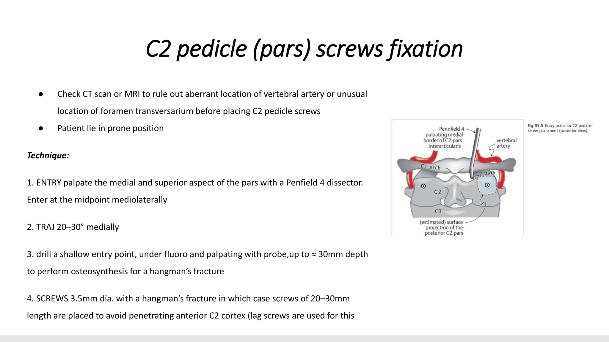 C2 (Axis) cervical Spine Fracture Presentation | PPTX