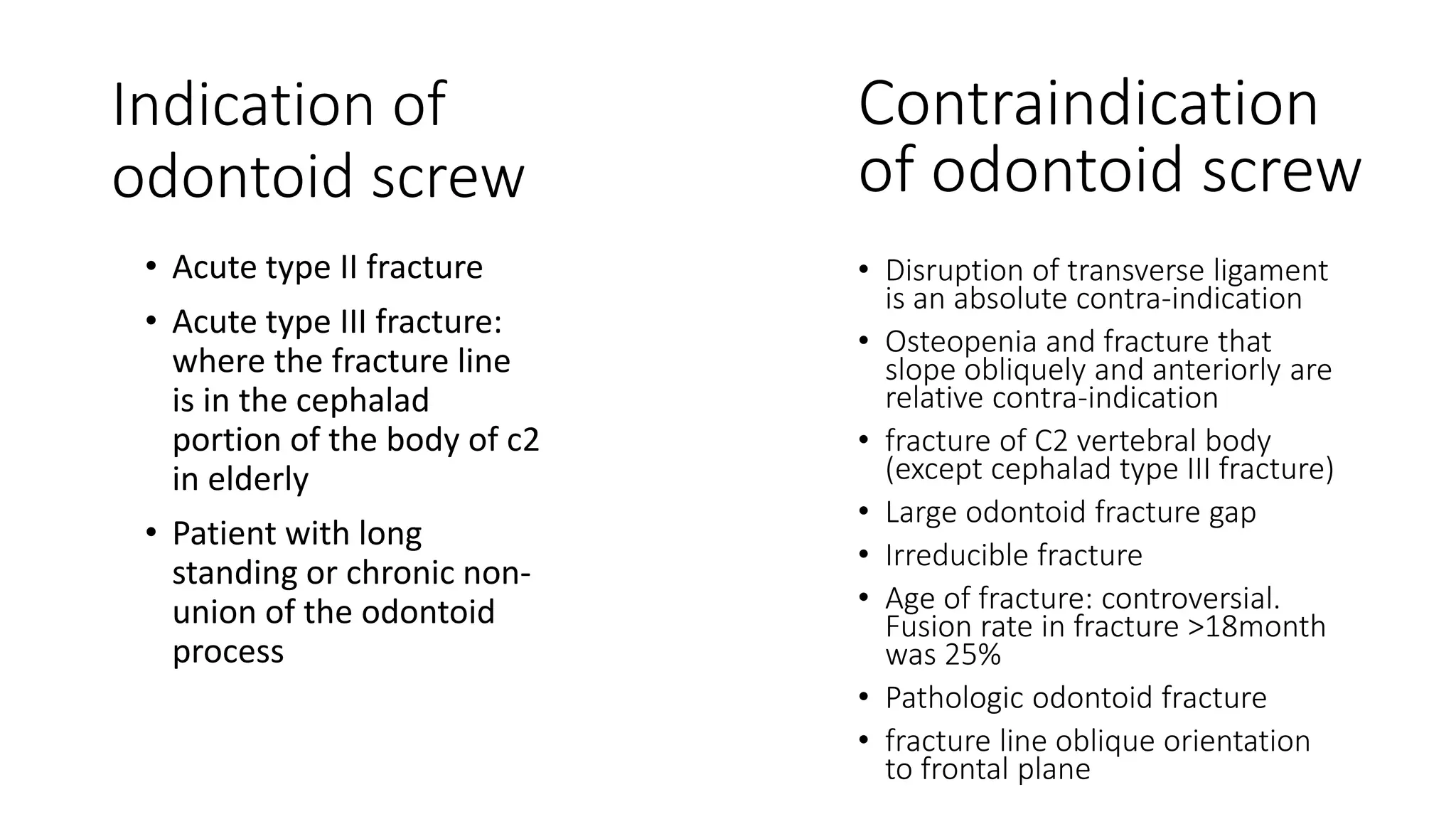 C2 (Axis) cervical Spine Fracture Presentation | PPTX