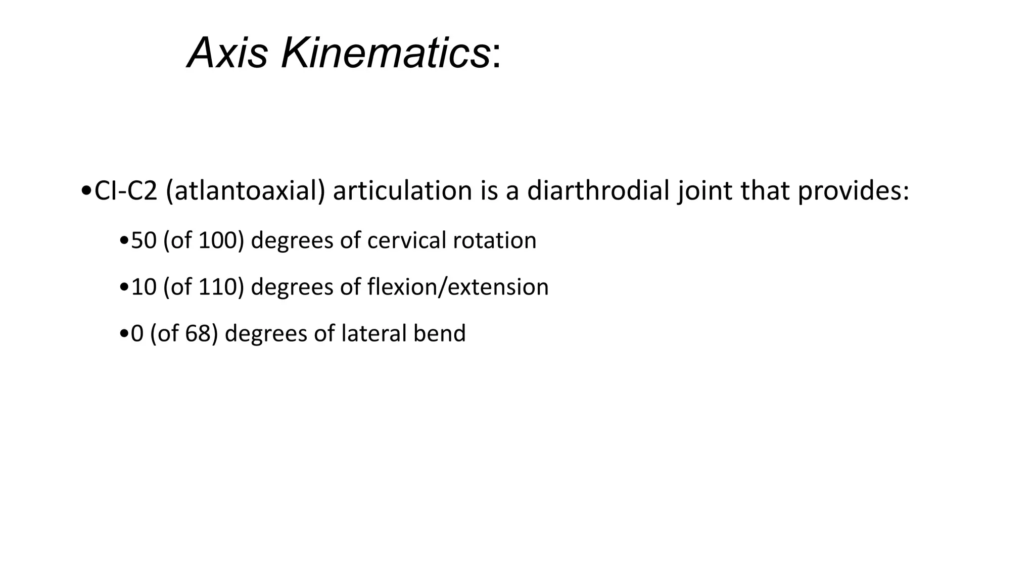 C2 (Axis) cervical Spine Fracture Presentation | PPTX