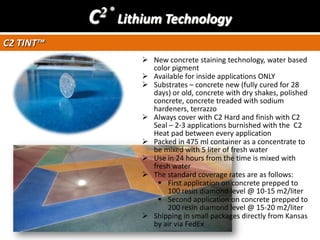 C2 lithium silcate 201203 | PPSX