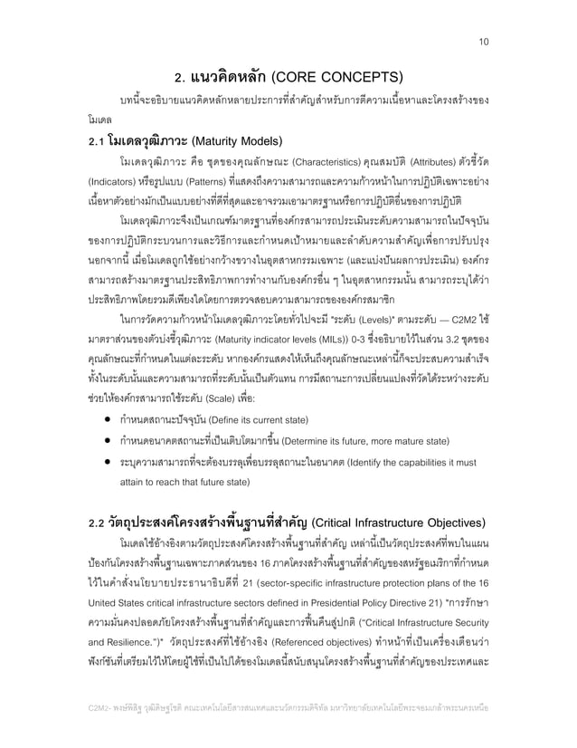 CYBERSECURITY CAPABILITY MATURITY MODEL (C2M2) Version 1.1 | PDF
