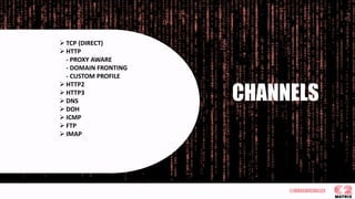 C2 Matrix A Comparison of Command and Control Frameworks | PPTX