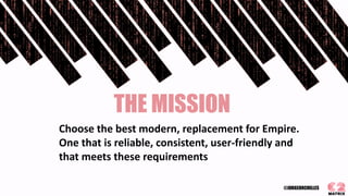 C2 Matrix A Comparison of Command and Control Frameworks | PPTX