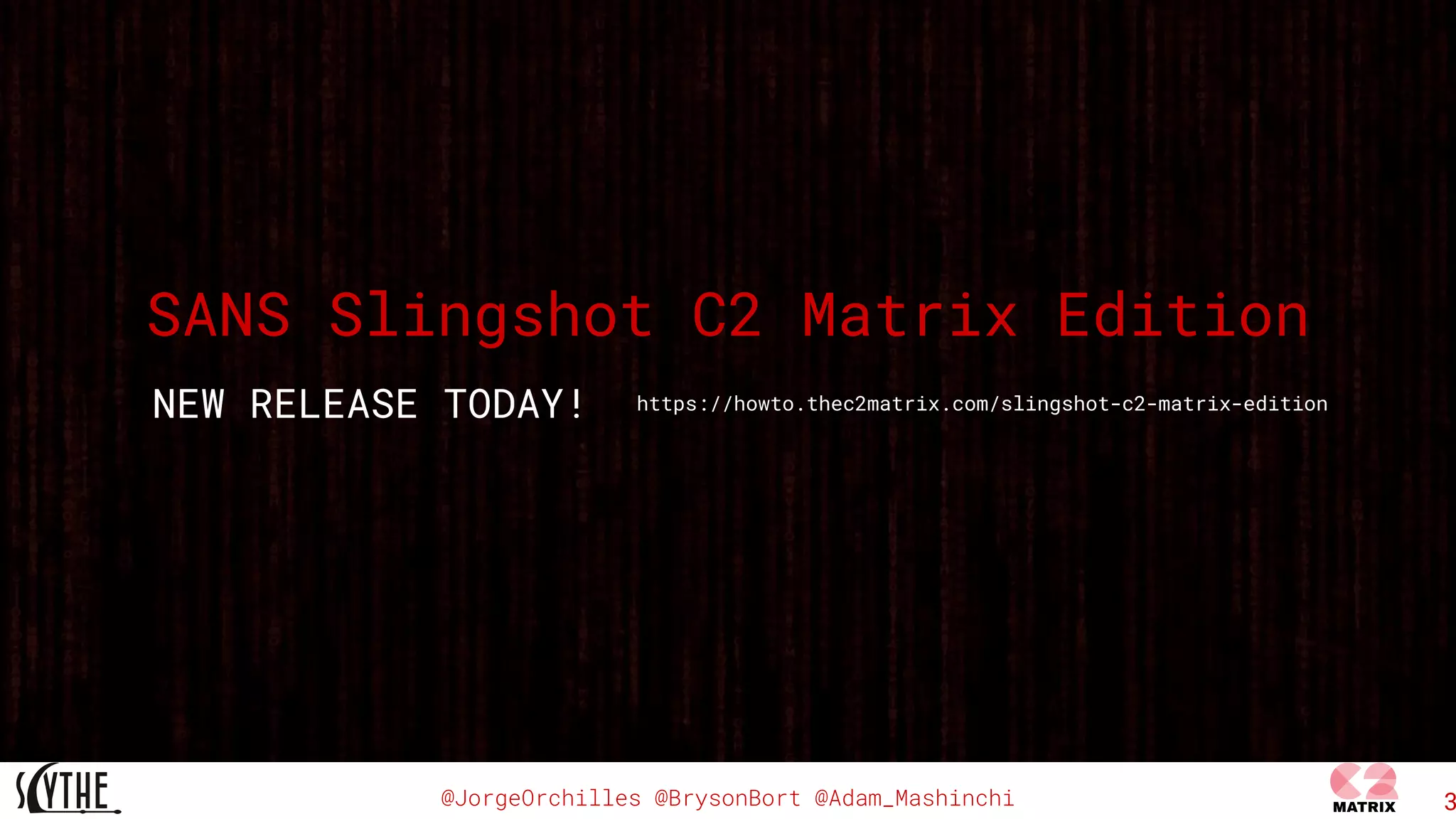 C2 Matrix Anniversary - Blackhat EU 2020 | PPT