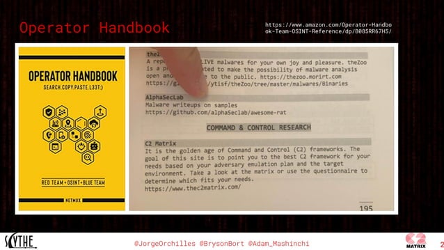 C2 Matrix Anniversary - Blackhat EU 2020 | PPT