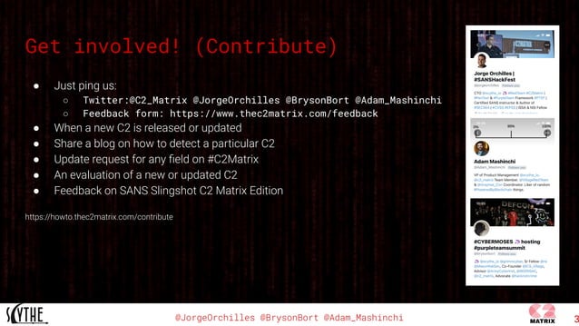 C2 Matrix Anniversary - Blackhat EU 2020 | PPT
