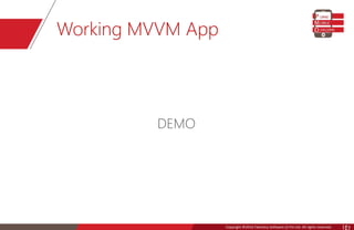 iOS design patterns: MVC, MVP and MVVM | PPT