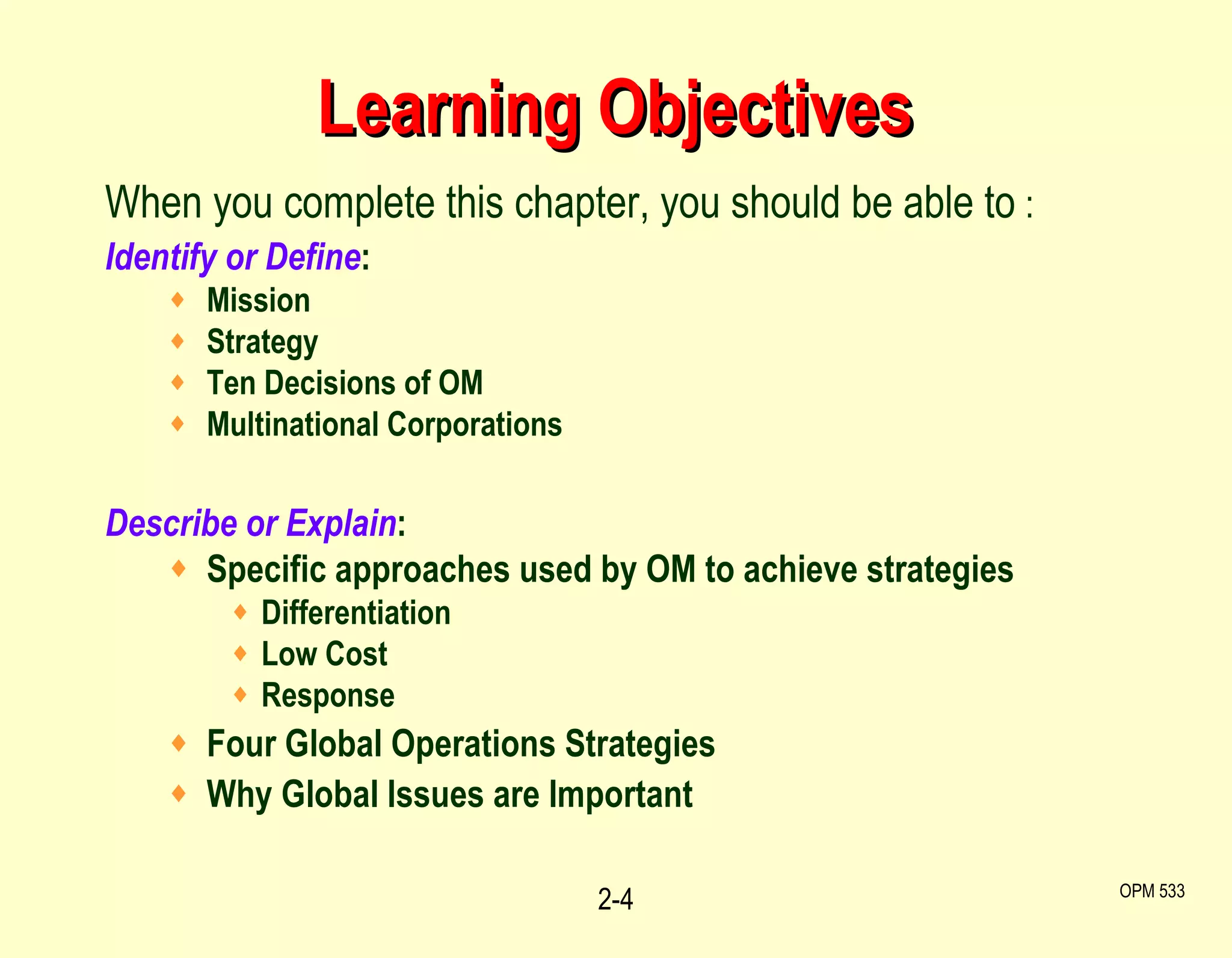 C2 operations strategy | PPT | Logistics | Business