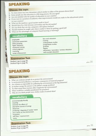 C2 orals monologues | PDF