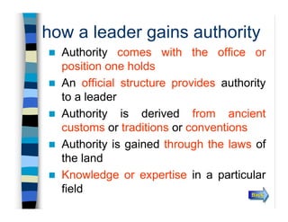 C2 power, legitimacy, authority | PDF