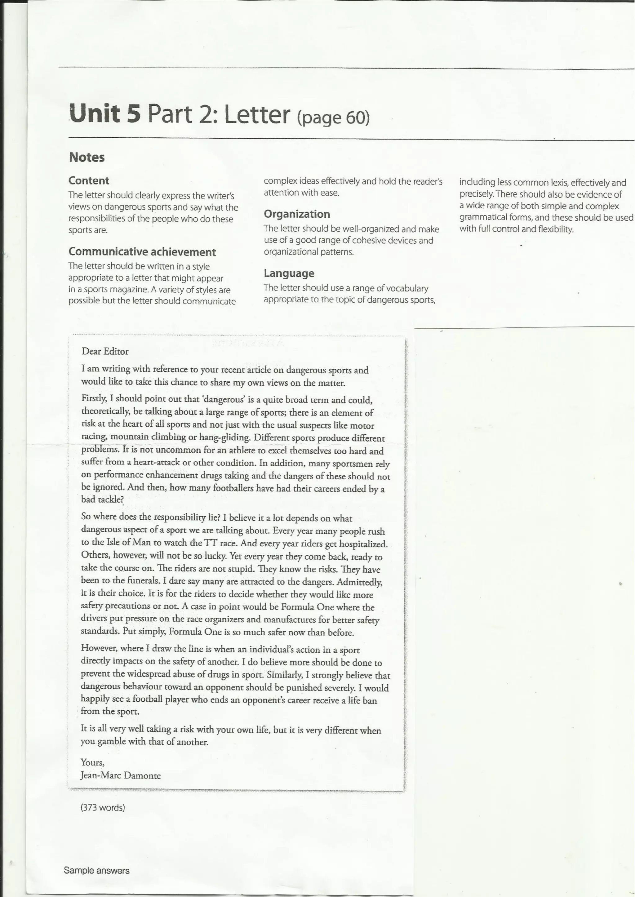 C2 proficiency writing test samples without feedback | PDF ...