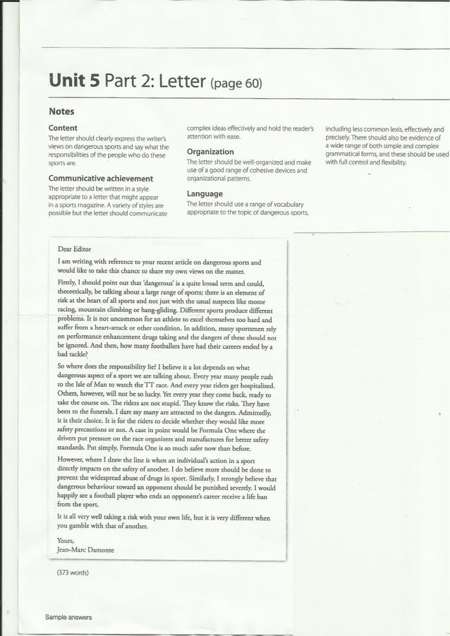 C2 proficiency writing test samples without feedback | PDF ...