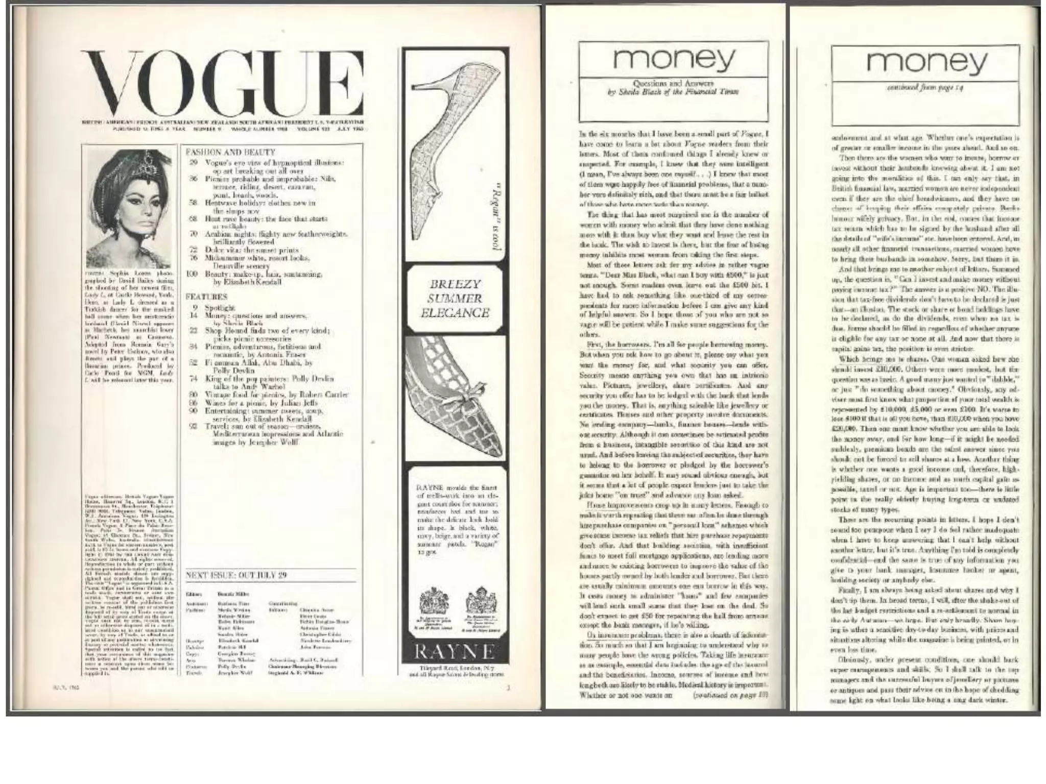 C2SB Magazines Vogue June 1965 | PPTX