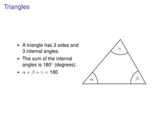 C2 st lecture 8 pythagoras and trigonometry handout | PDF
