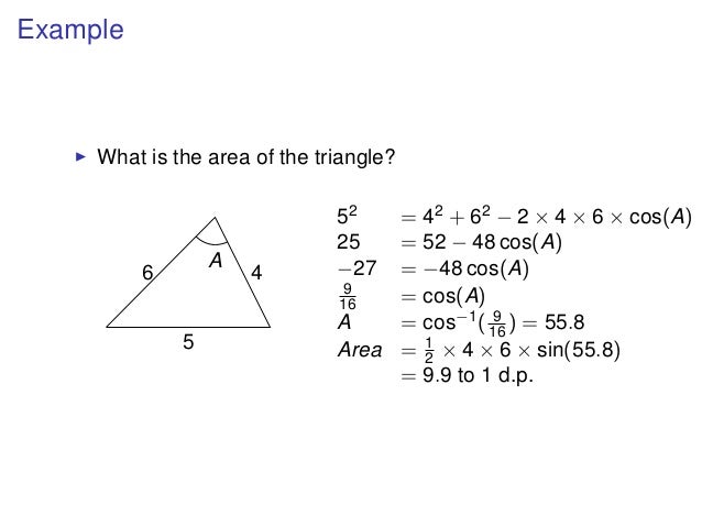 C2 st lecture 8 pythagoras and trigonometry handout