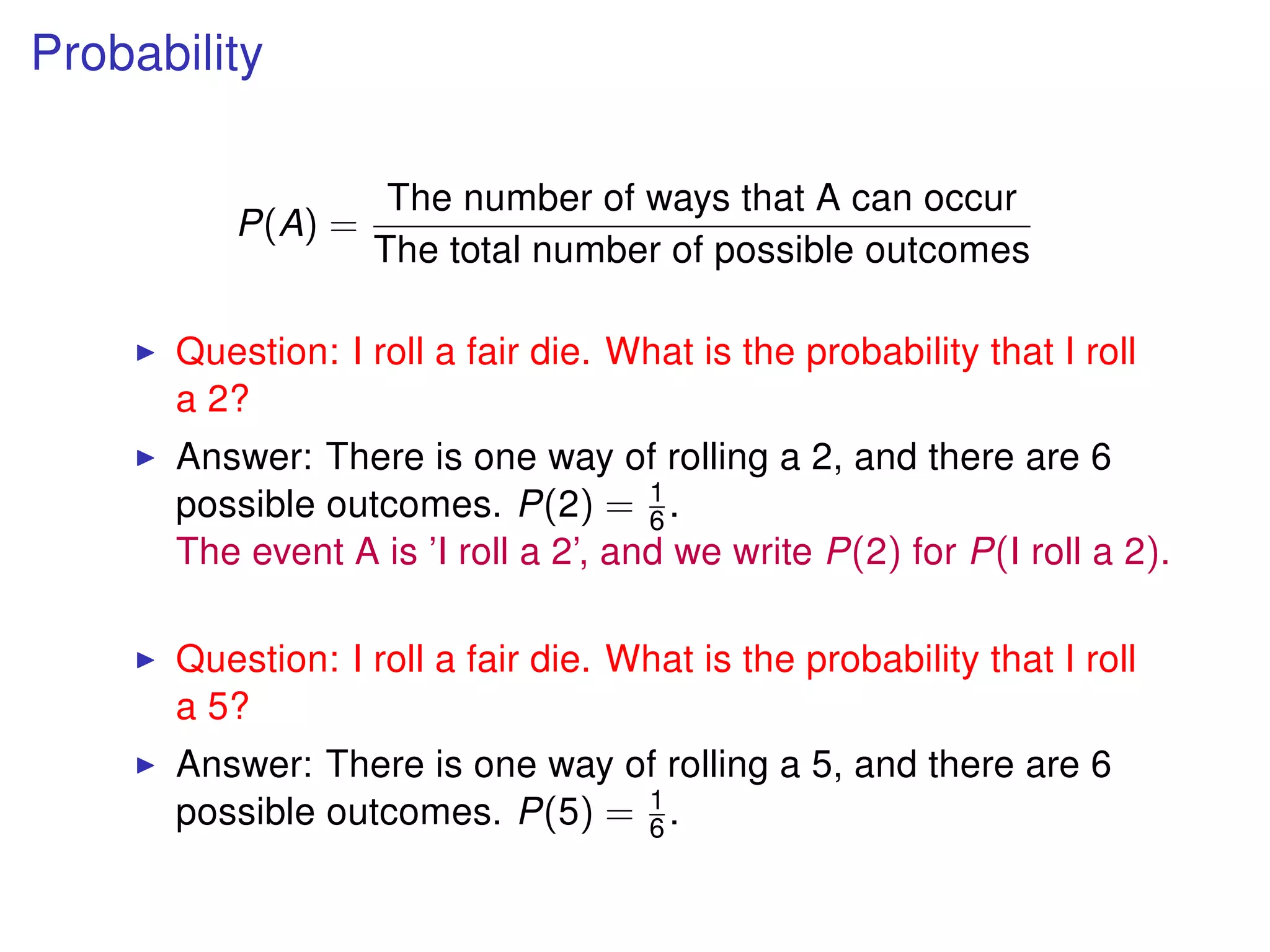 C2 st lecture 9 probability handout | PPT