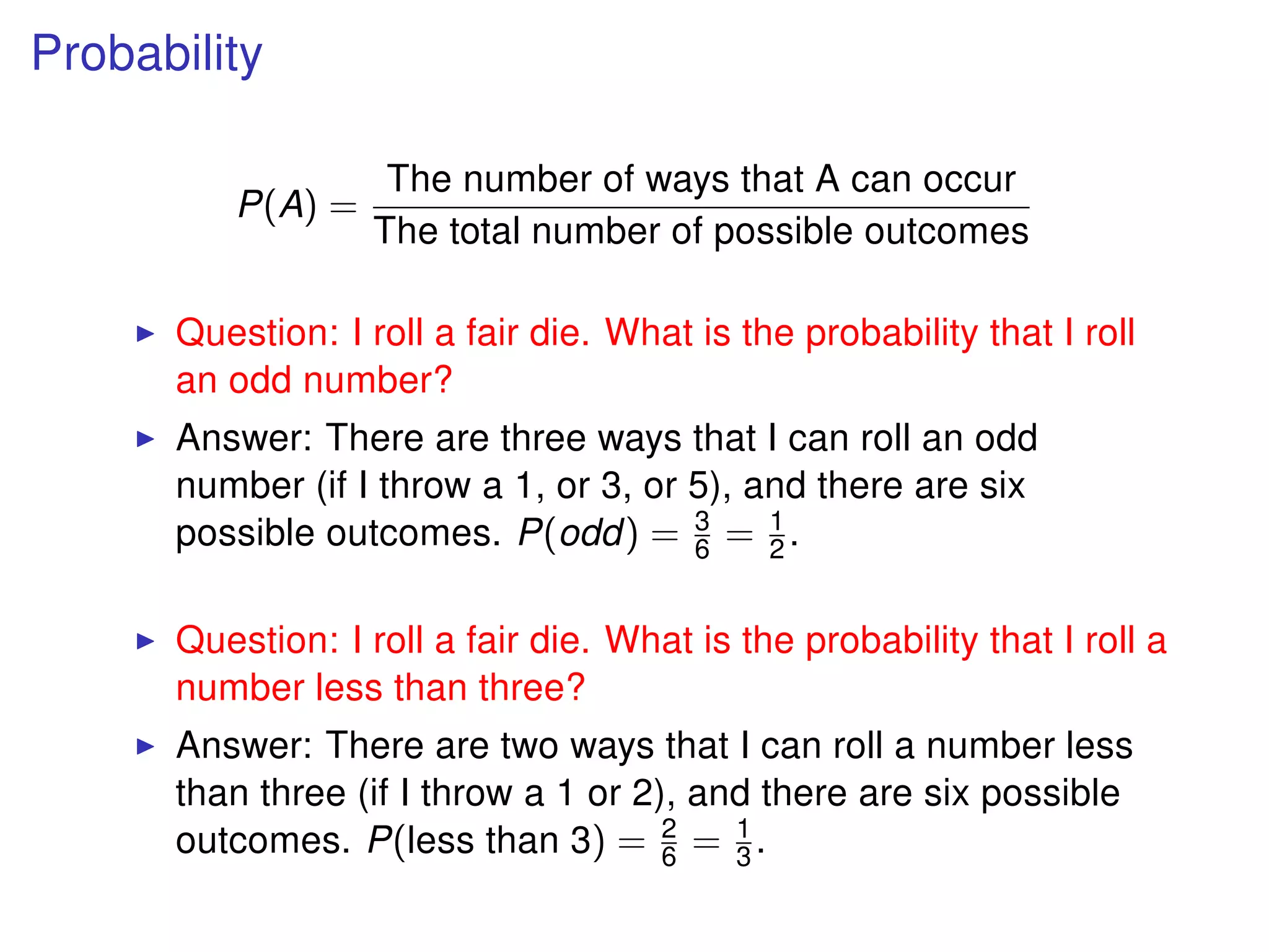 C2 st lecture 9 probability handout | PPT
