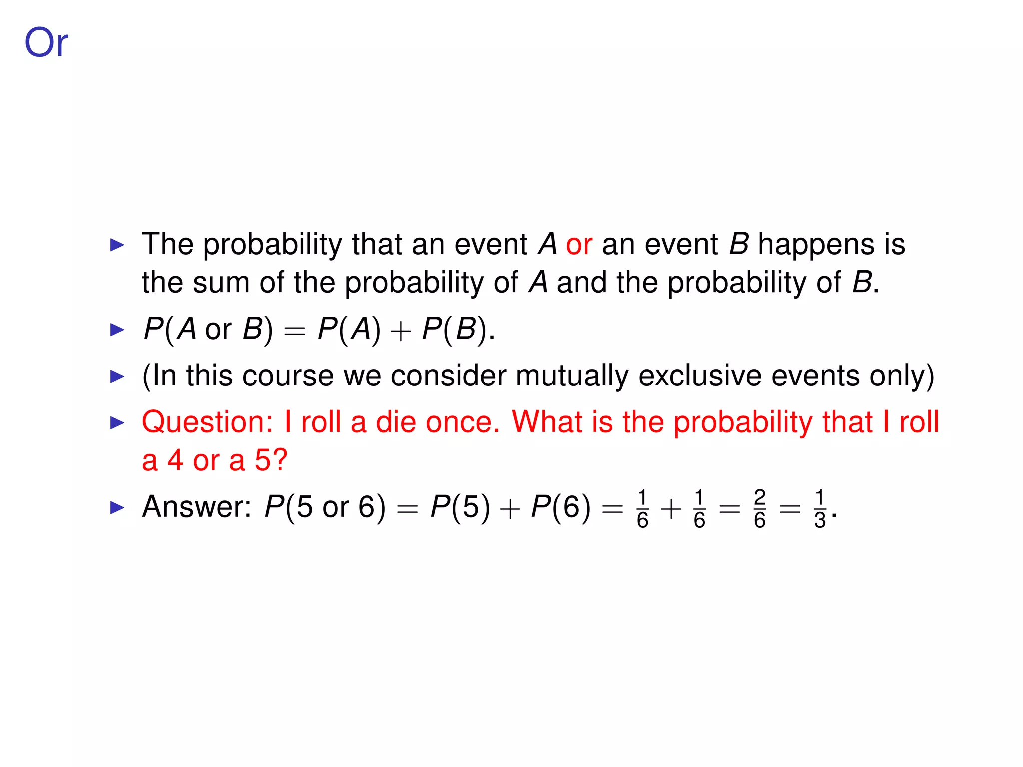 C2 st lecture 9 probability handout | PPT