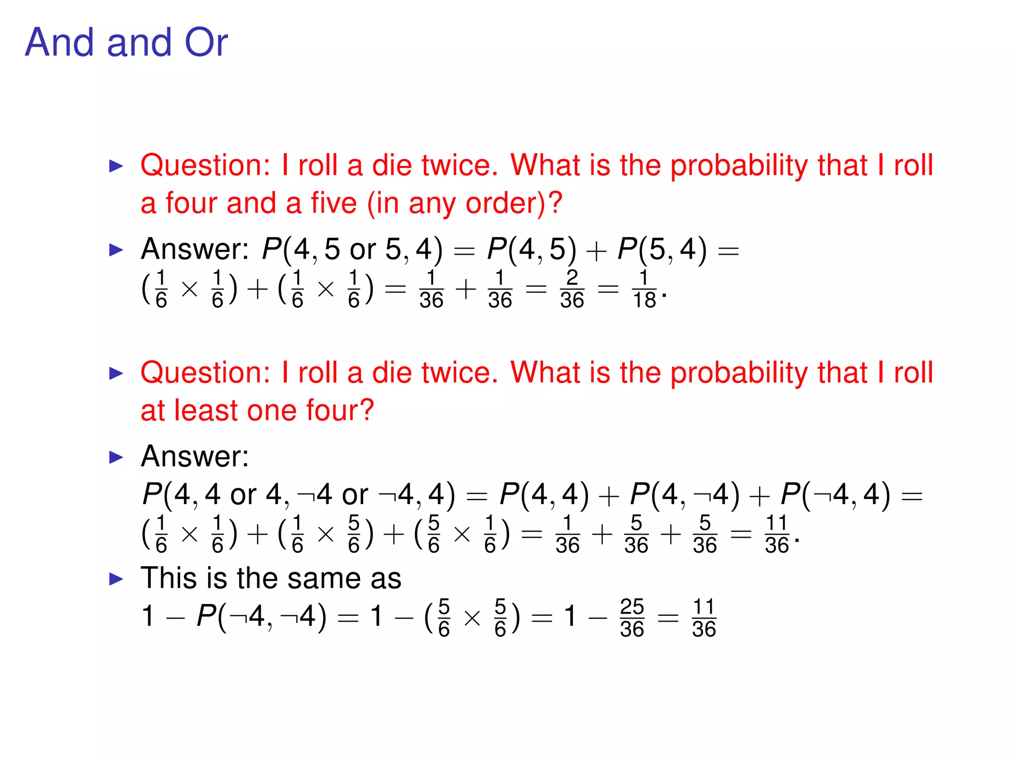 C2 st lecture 9 probability handout | PPT