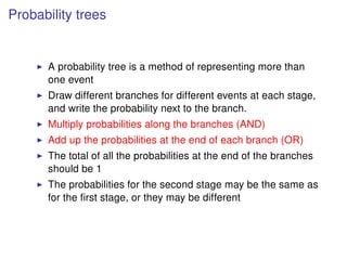 C2 st lecture 9 probability handout | PPT