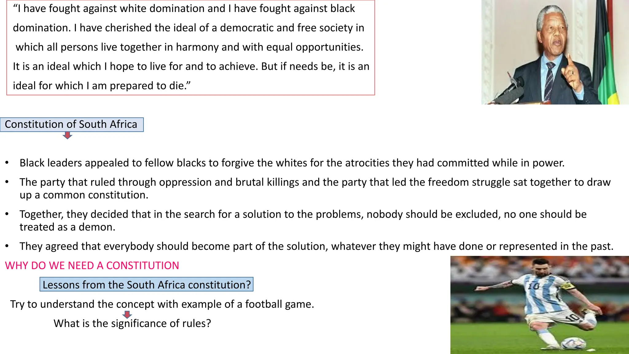 Constitutional Design chapter notes full | PDF