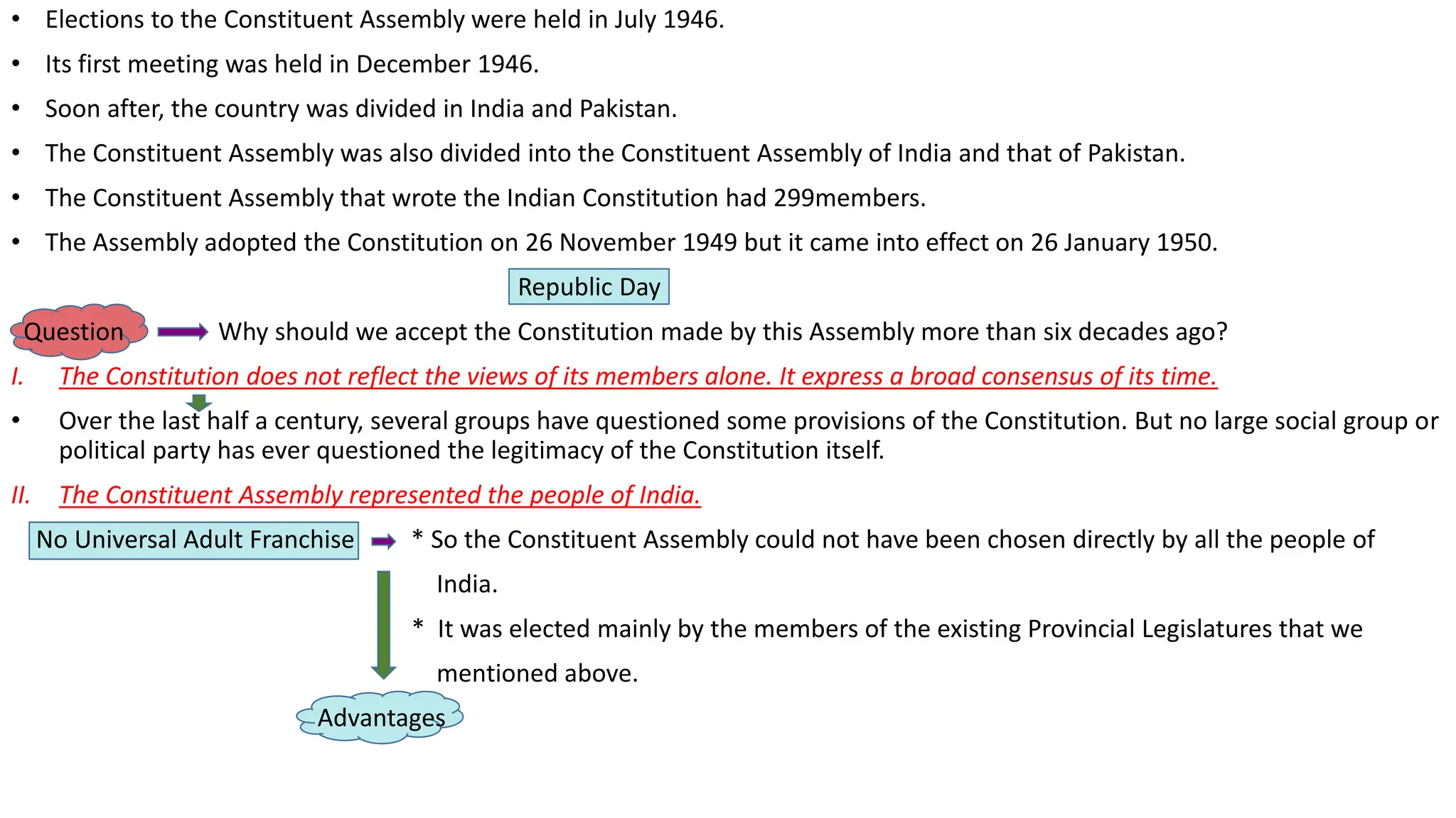 Constitutional Design chapter notes full | PDF