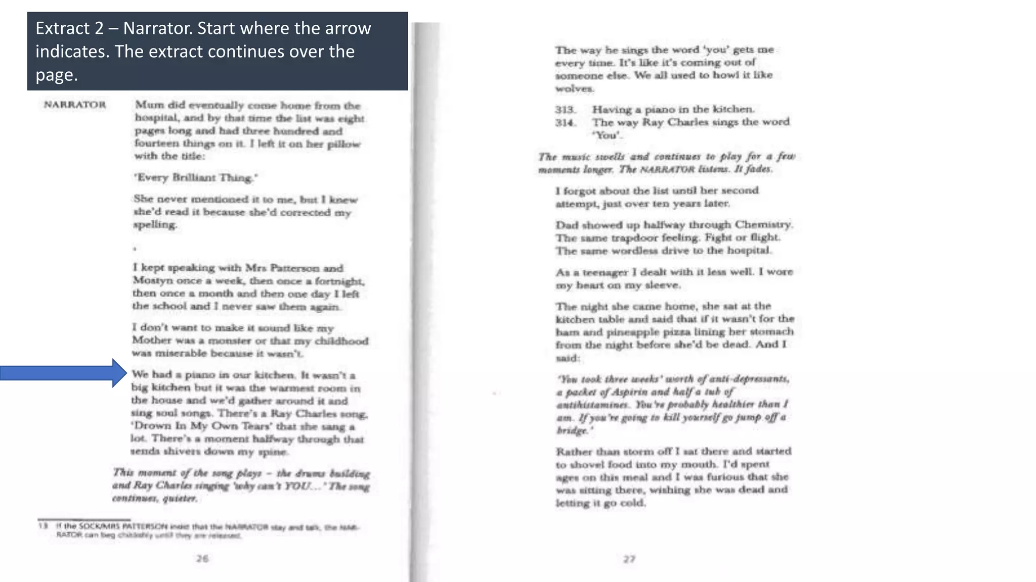 Drama GCSE Component 2: Some plays and extracts | PPTX