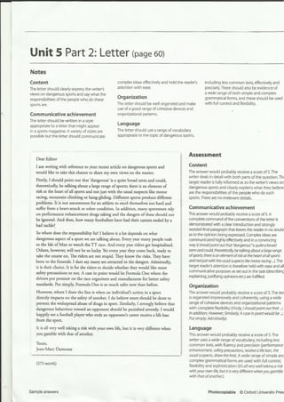 C2 writing samples for proficiency assessment | PDF