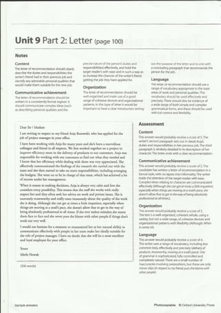 C2 writing samples for proficiency assessment | PDF