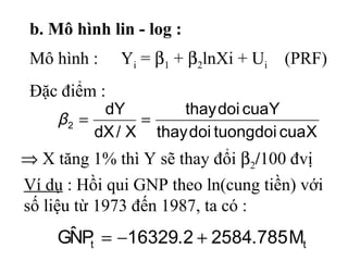 C3 bai giang kinh te luong | PPT