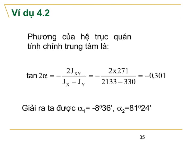 Chương 4 ĐẶC TRƯNG HÌNH HỌC CỦA MẶT CẮT NGANG | PPT