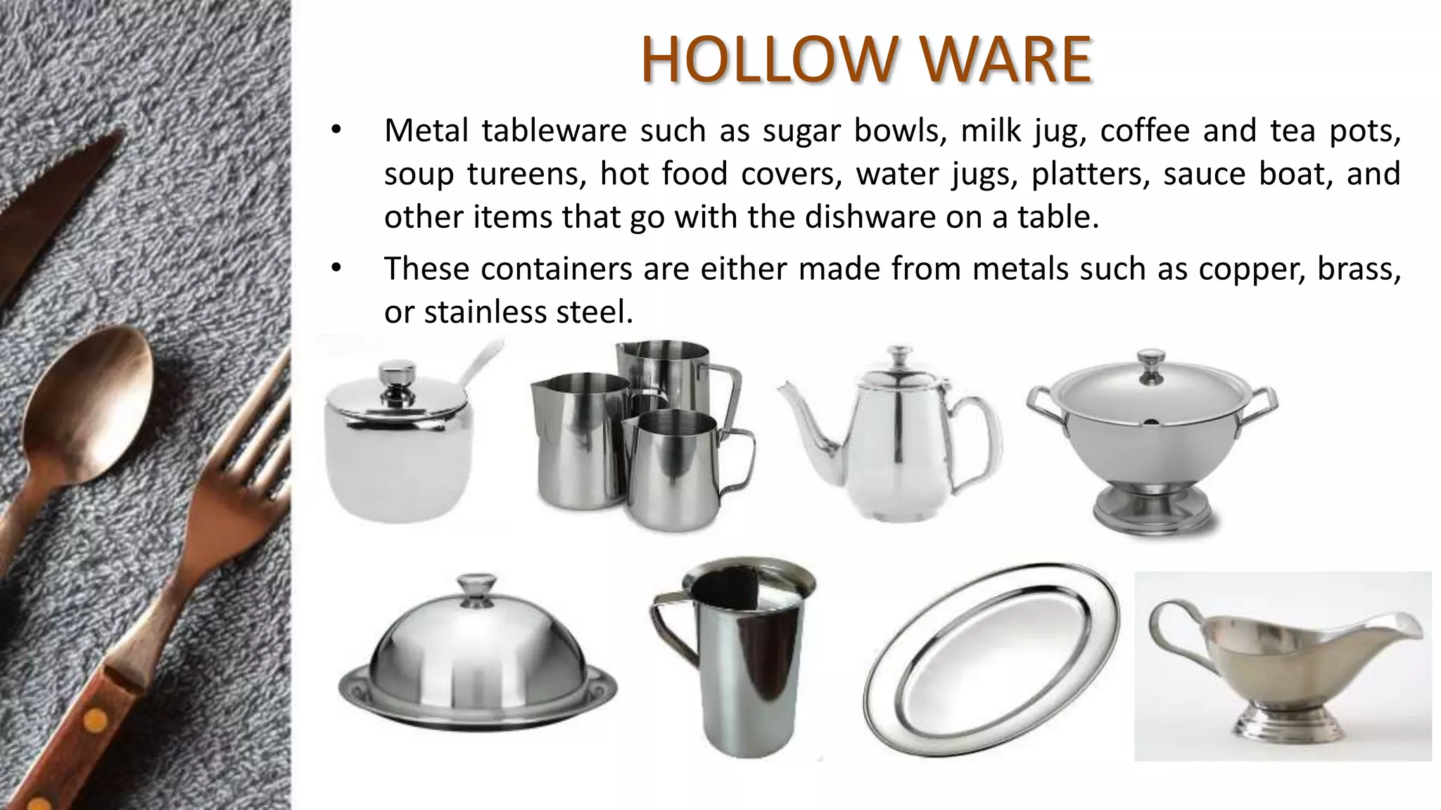 FOOD SERVICE EQUIPMENT | PPTX