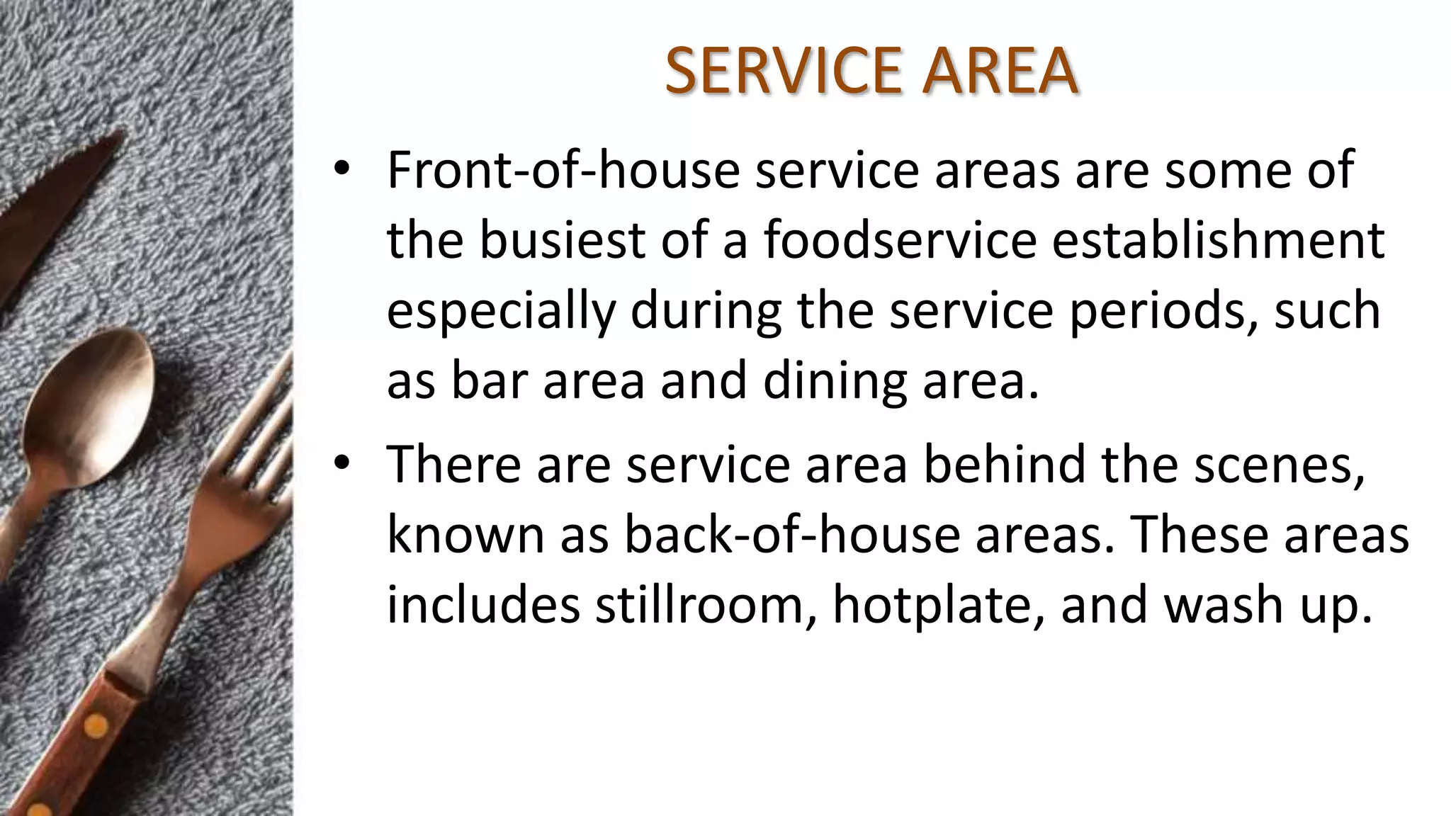 FOOD SERVICE EQUIPMENT | PPTX