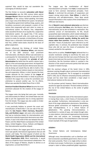 The Globalization: A Comprehensive Overview | PDF