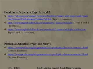 C3 - CONDITIONAL SENTENCES - PARTICIPIAL ADJECTIVES.pptx
