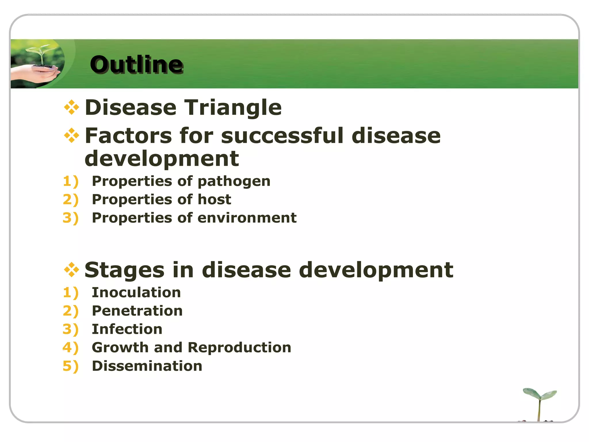 plant disease development | PDF