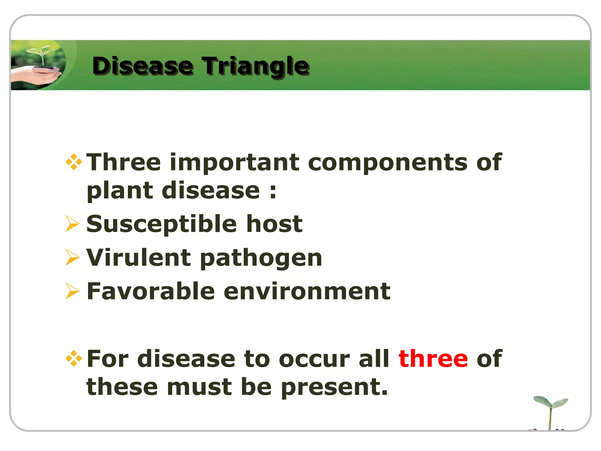plant disease development | PDF