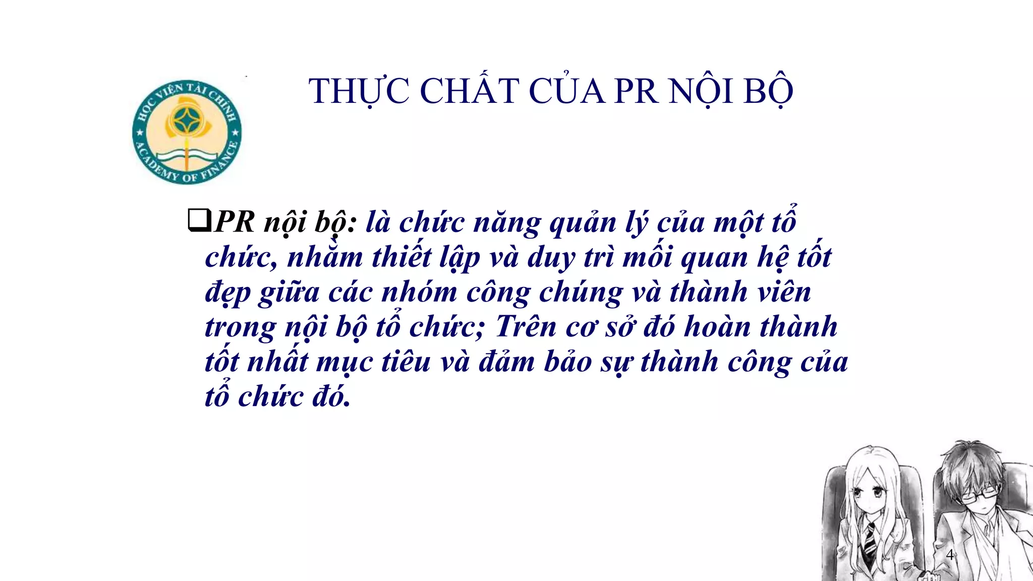 Chương 3: PR (PR nội bộ) | PPTX
