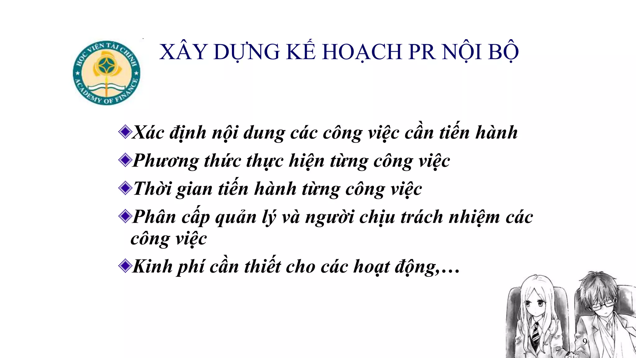 Chương 3: PR (PR nội bộ) | PPTX
