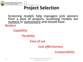 Project Management C3 -project_selection_and_portfolio_management | PPT