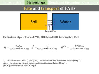 waterlands modeling of PAHs in water.pdf | Chemistry | Science
