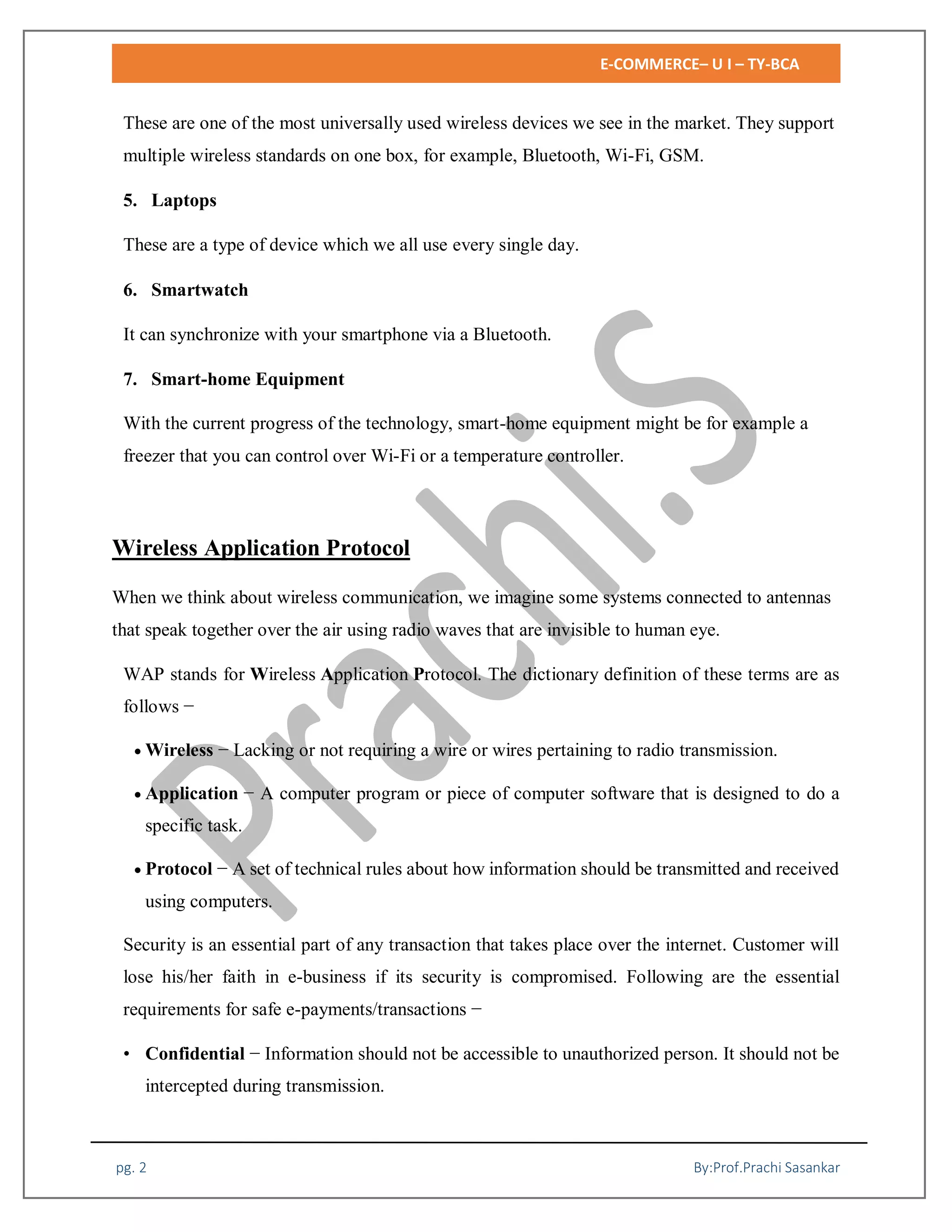 Wireless application protocol | PDF