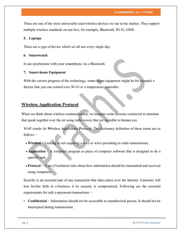Wireless application protocol | PDF