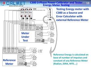 Calmet C300B power calibrator | PPTX