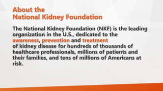 National Kidney Foundation | PPTX